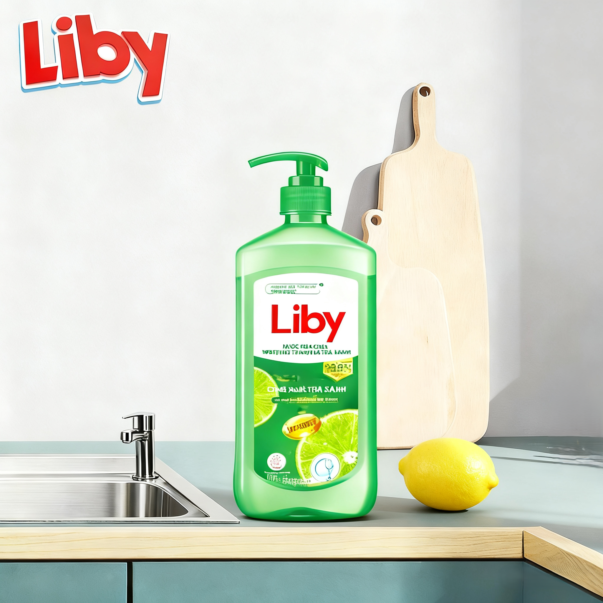 Liby Lime-scented Dishwashing Liquid – Hellooo
