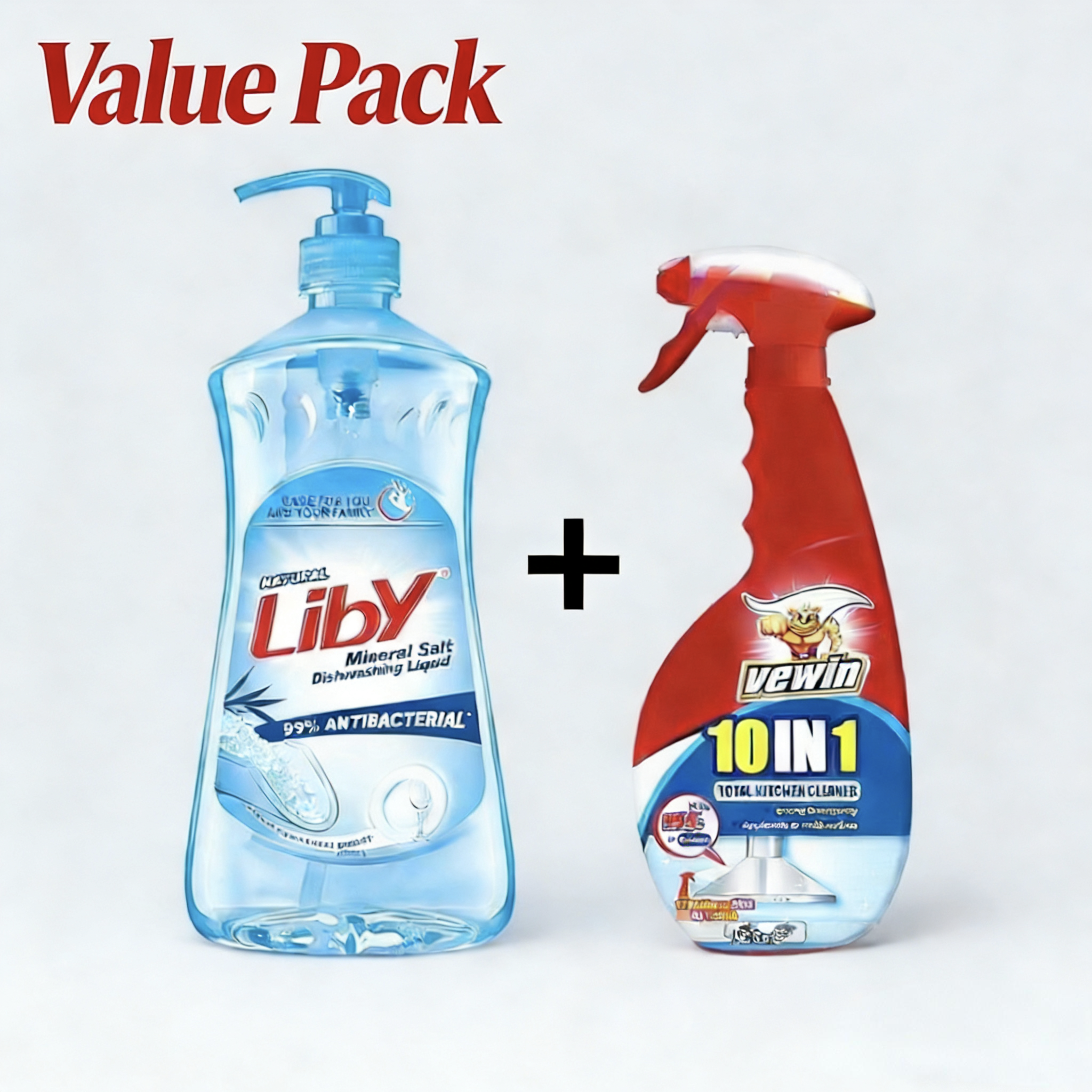 Mineral Salt Dish Soap & Heavy-Duty Degreaser Bundle – Hellooo